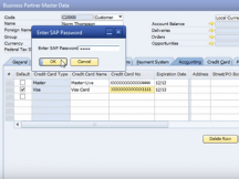 SAP Business One Credit Card Payment Add-ons | APPSeCONNECT