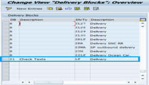 How to Create Custom Delivery Block in SAP? | APPSeCONNECT