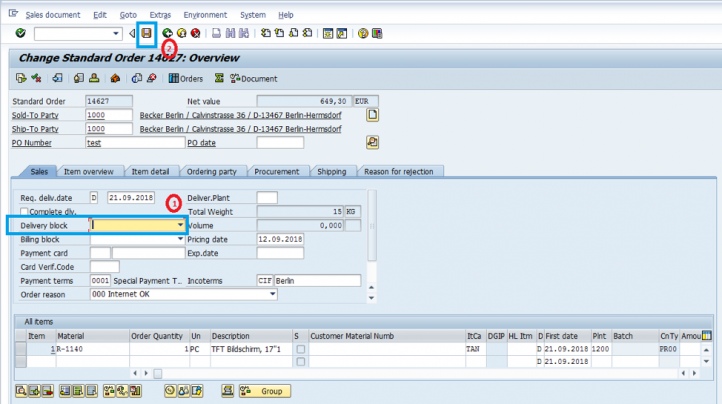 How to Create Custom Delivery Block in SAP? | APPSeCONNECT