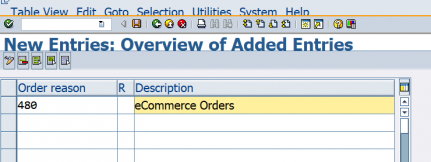 Configuring Sales Order Reasons within SAP