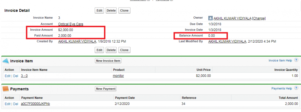 Payment Synchronization - SAP Business One and Salesforce