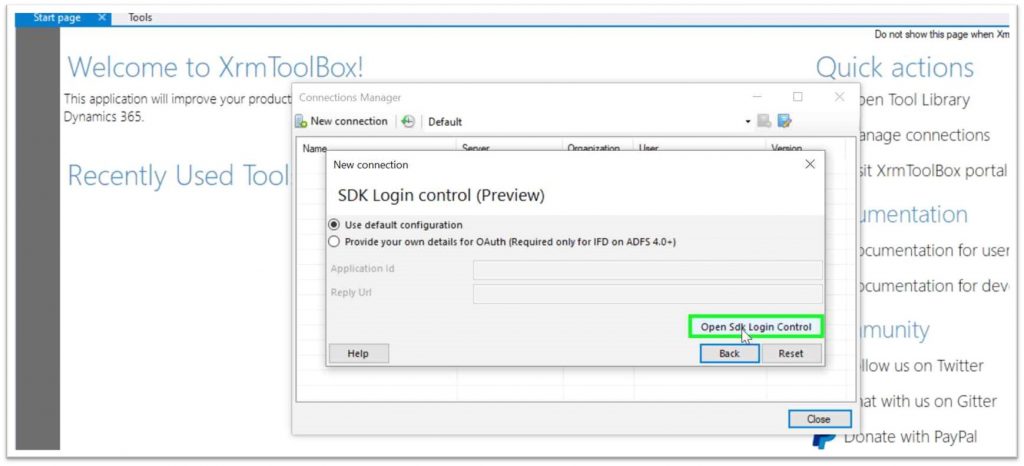 Connecting Xrmtoolbox With Microsoft Dynamics 365 Crm