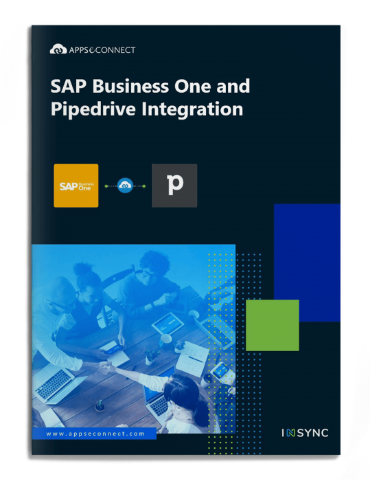 SAP Business One Pipedrive Integration by APPSeCONNECT