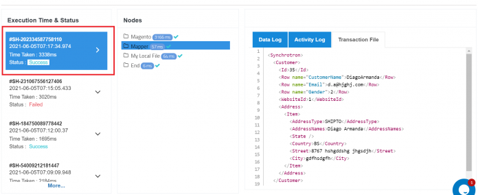 How to Identify Process Execution Status in APPSeCONNECT