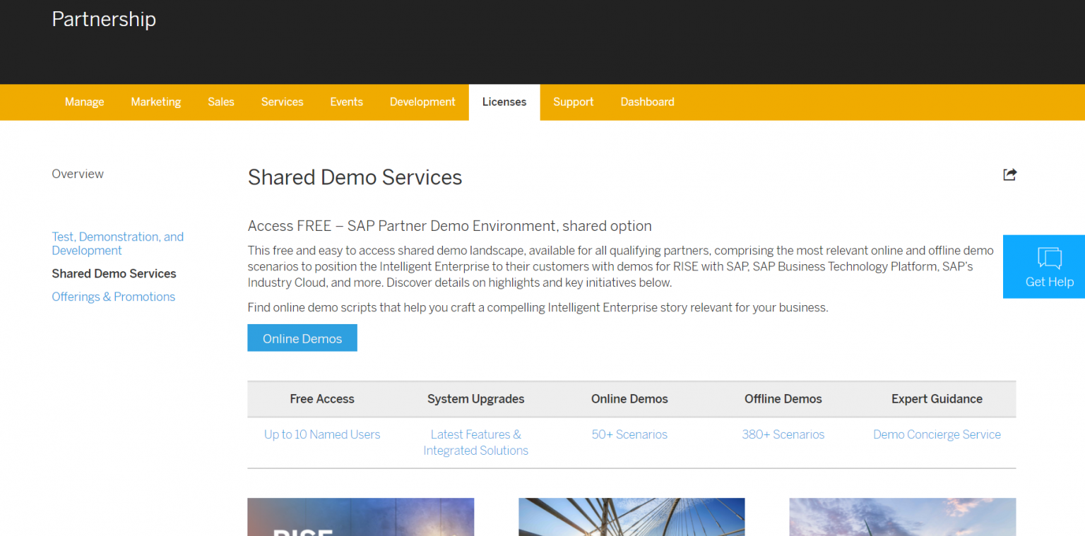 Partner Program Benefits announced in SAP Global Partner Summit