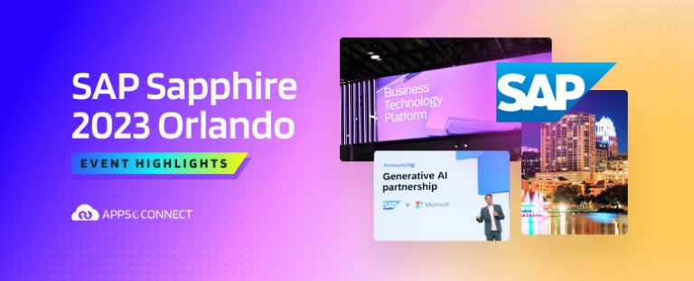 SAP sapphire 2023 orlando event | APPSeCONNECT