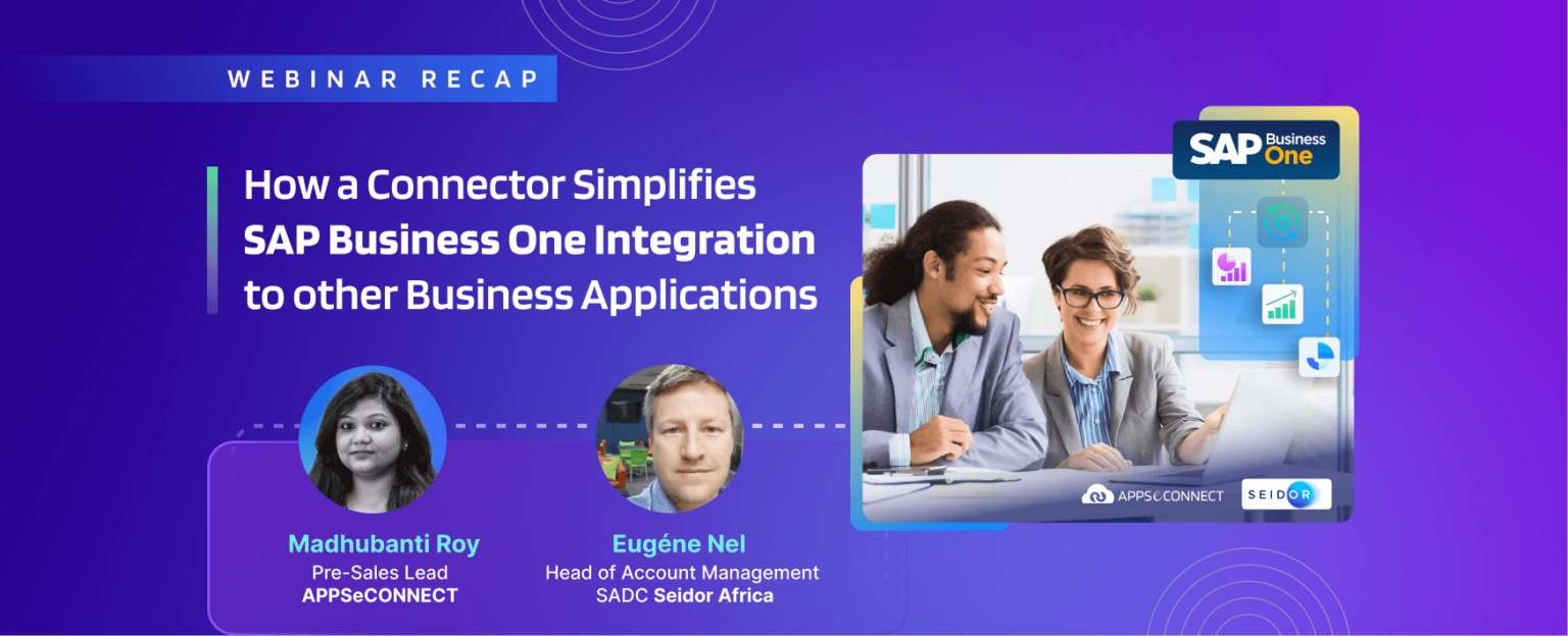 Pre Built Connector Simplifying Sap B1 Integration Appseconnect