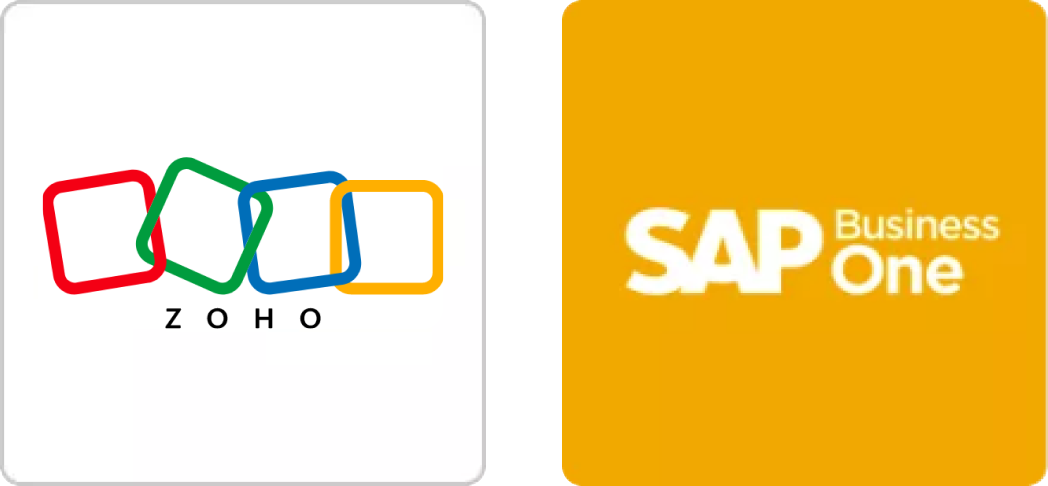 Zoho CRM and SAP Business One (DI-Server) Integration Package