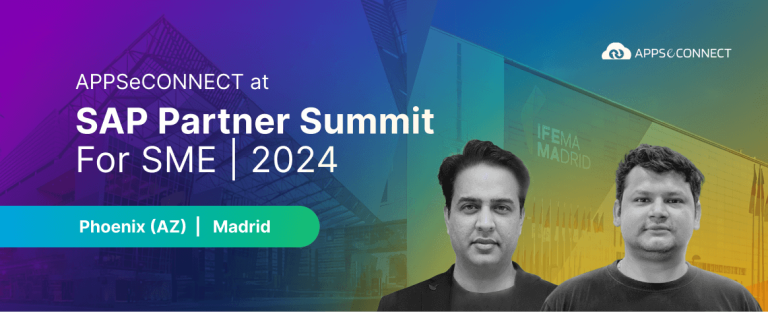 APPSeCONNECT at SAP Partner Summit for SME 2024!