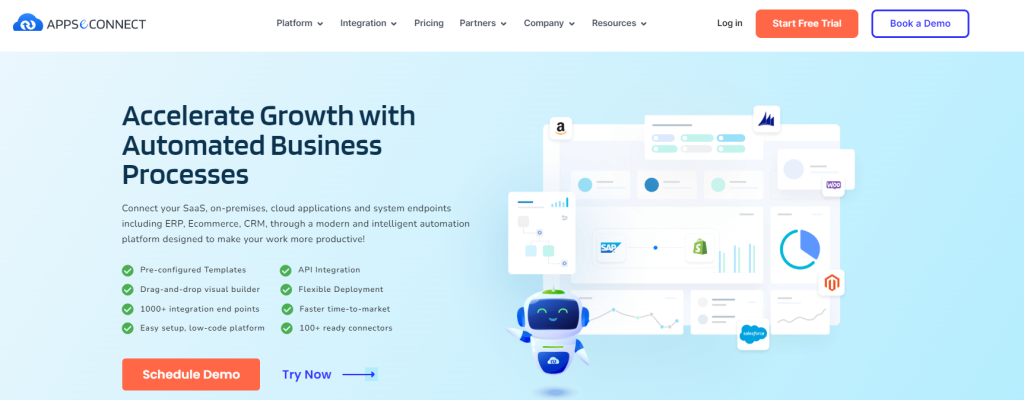 The Best Business Process Automation Platforms For SAP Integrations | APPSeCONNECT