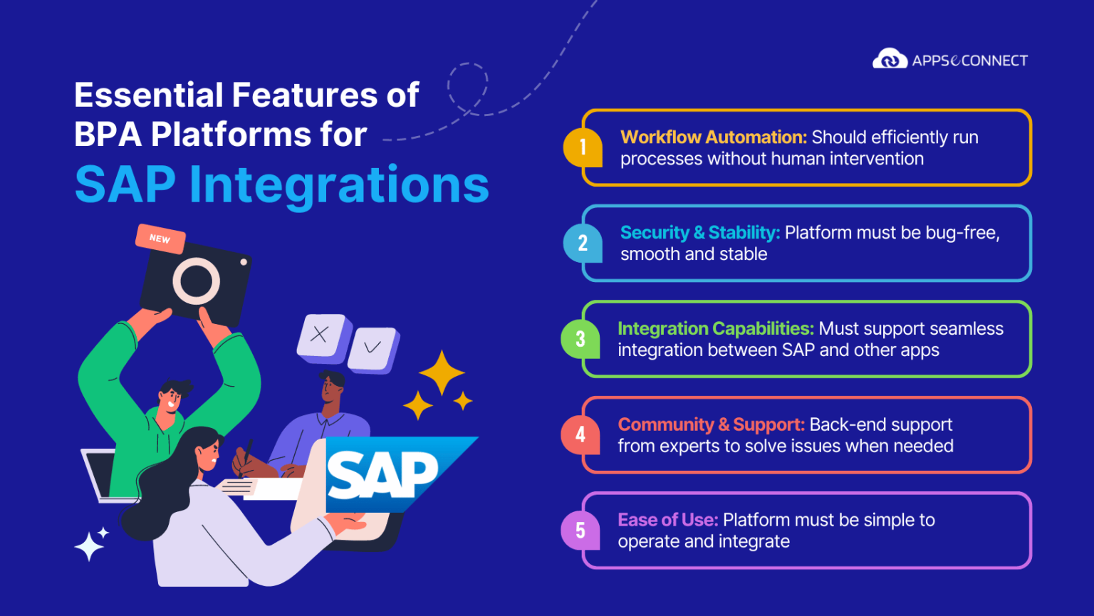 The Best Business Process Automation Platforms For SAP Integrations | APPSeCONNECT